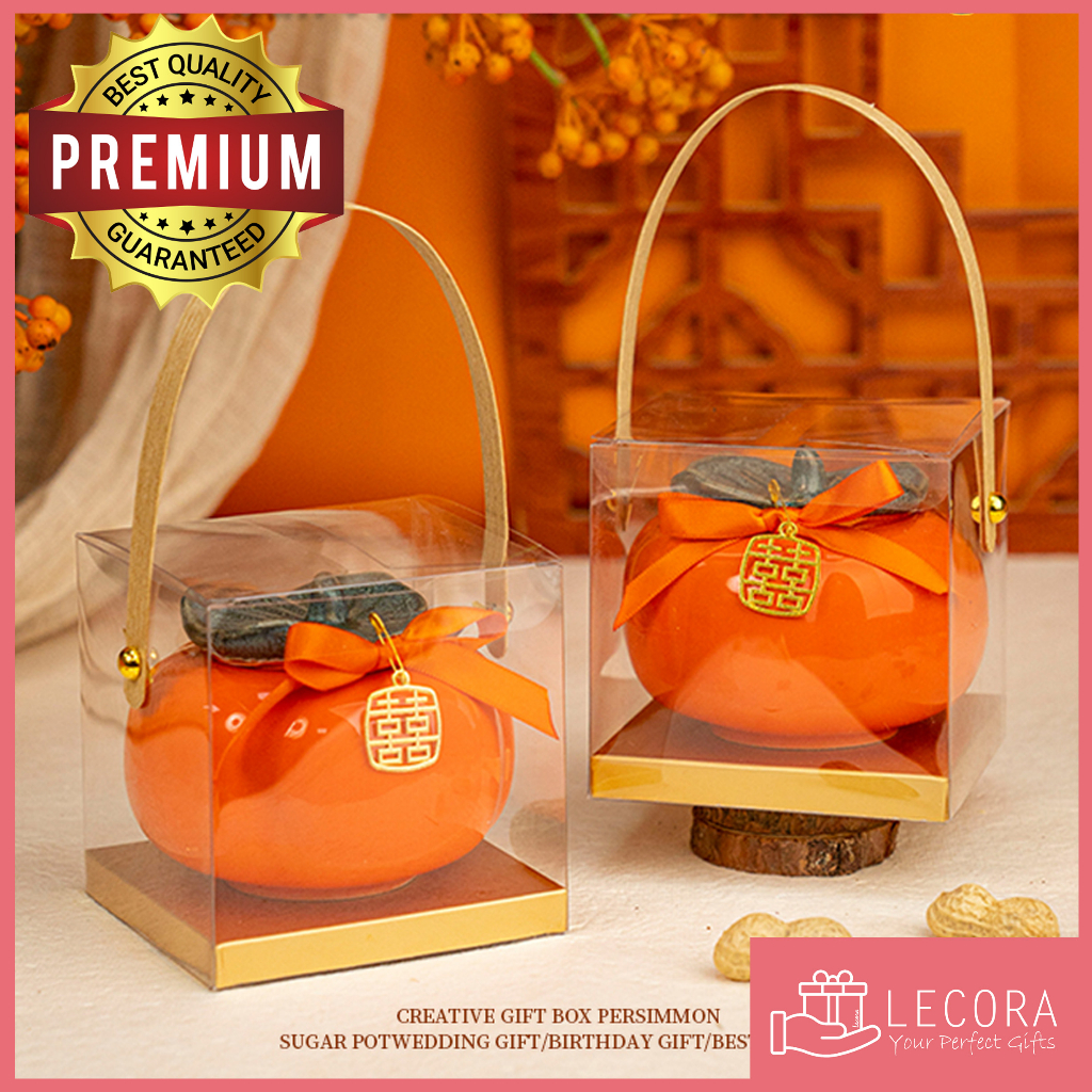 Jual LECORA Wedding Teapai Sangjit Candy Box Jar Tempat Box Permen ...