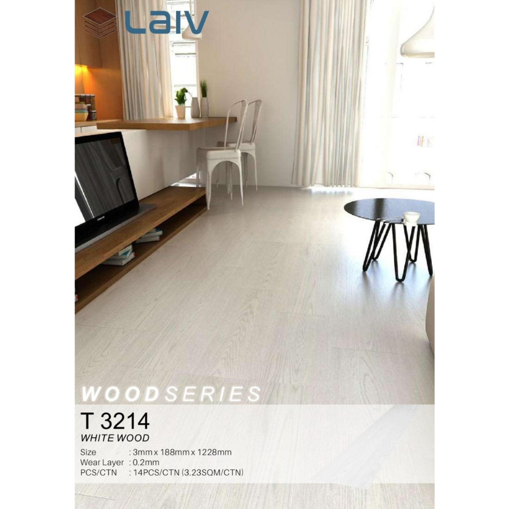 Jual Vinyl Flooring Laiv / Vinyl Lembaran 3mm Motif Kayu / Lantai Vinyl ...