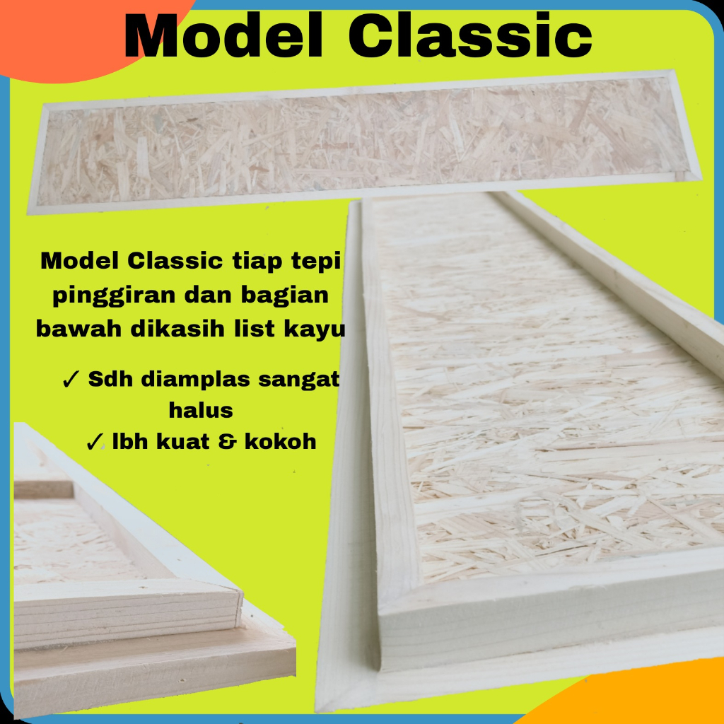 Jual Ambalan papan OSB Board untuk rak dinding rak buku rak toko rak ...