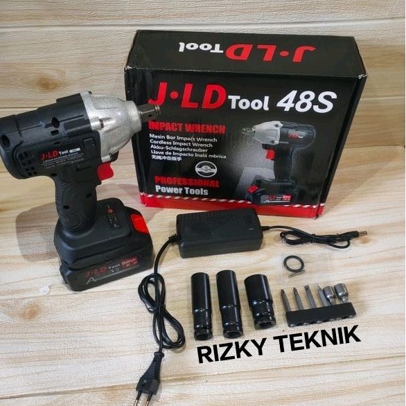 Jual Impact Wrench JLD Tools 48v Mesin Pembuka Baut Ban 48Volt ...