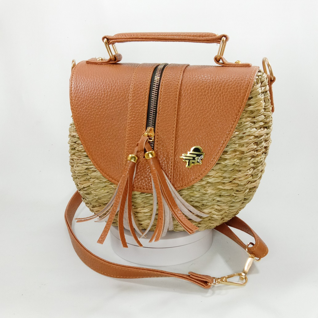Jual RJ CRAFT - Tas Etnik Modern Tas Anyaman Mendong Tas Selempang Tas ...