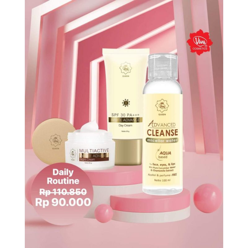 Jual Viva Paket Skincare | Paket Daily Routine | Shopee Indonesia