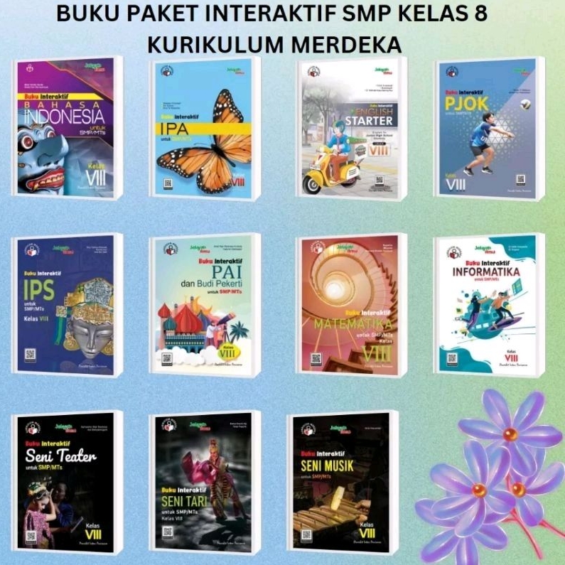 Jual BUKU INTERAKTIF PENDAMPING SMP KELAS VIII, 8 KURIKULUM MERDEKA TAHUN 2023 INTAN PARIWARA ...