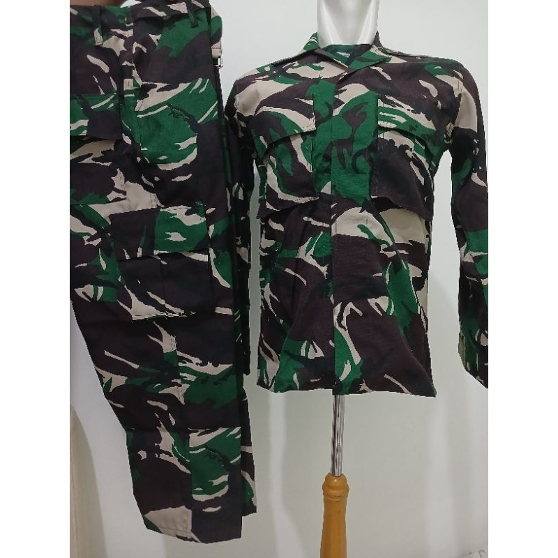 Jual Baju PDL TNI Malvinas Velbed Baju PDL TNI Velbed | Shopee Indonesia
