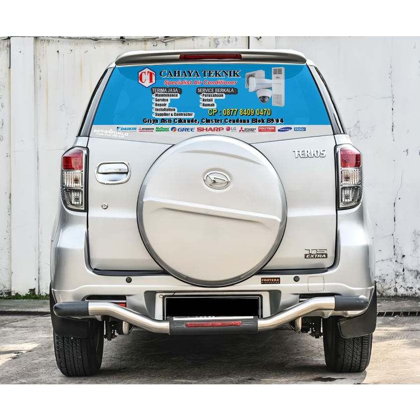 Jual Stiker One Way / Oneway Vision - Stiker tembus pandang Kaca ...