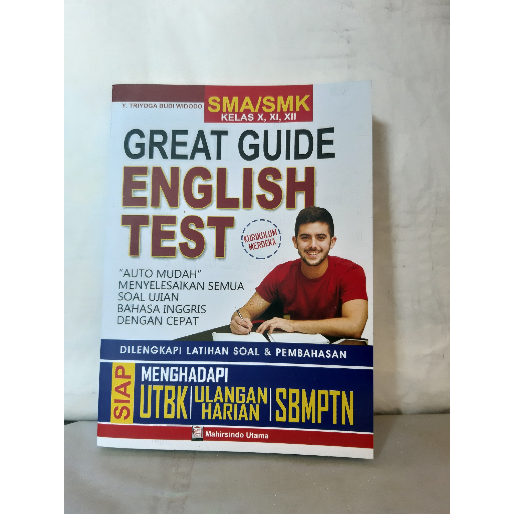 Jual BUKU ENGLISH TEST-GREAT GUIDE ENGLISH TEST UNTUK SMA/SMK-MU ...