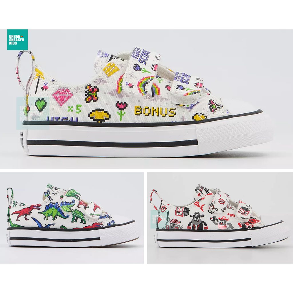 Jual Sepatu Anak Converse All Star Patterns 21-35 Chuck Taylor Laki ...