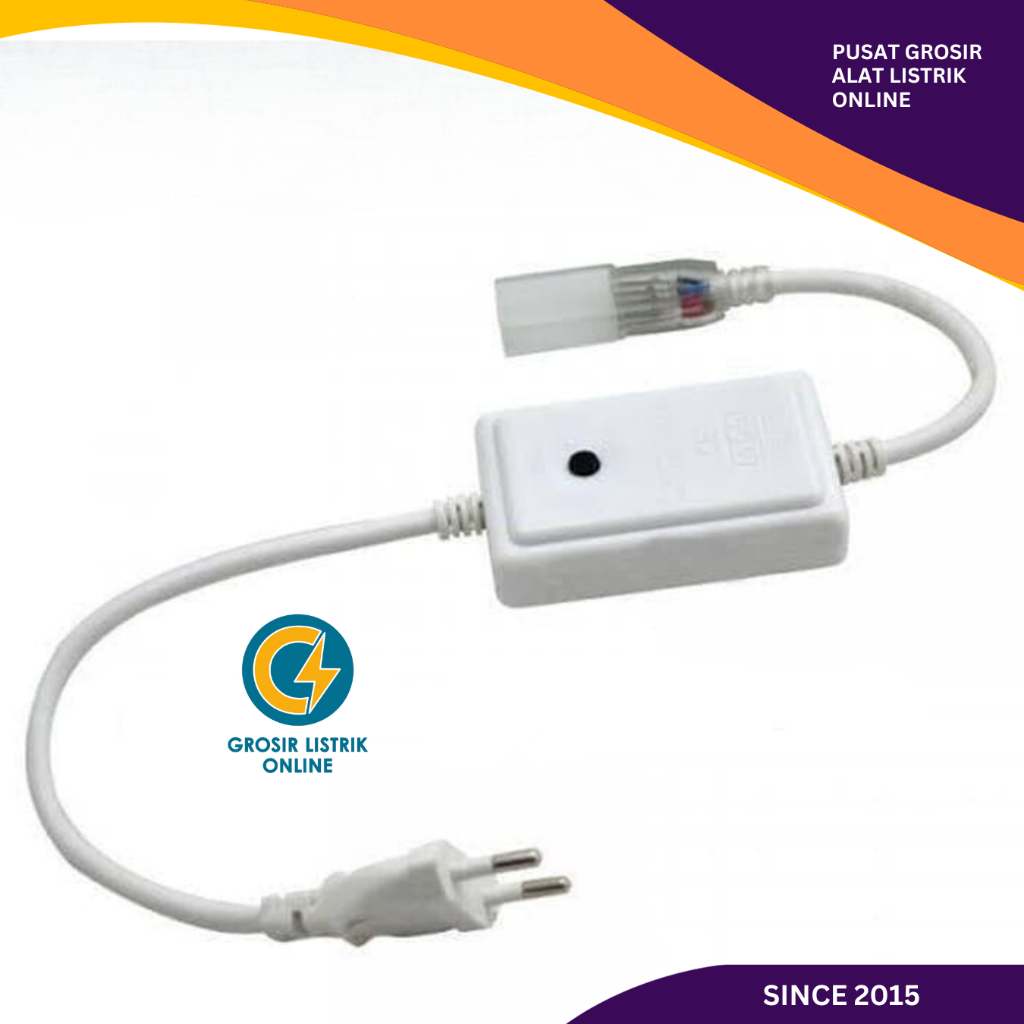 Jual SOCKET LED STRIP RGB ADAPTOR MULTI SMD 5050 FLASHER KEDAP KEDIP ...