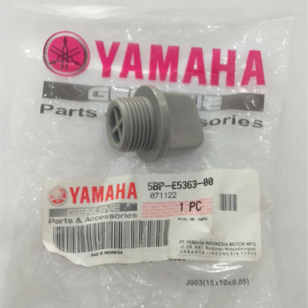 Jual PLUG, OIL (5BP6) / TUTUP OLI MESIN BAGIAN ATAS - SCORPIO Z ( 5BP-E5363-00 ) | Shopee Indonesia