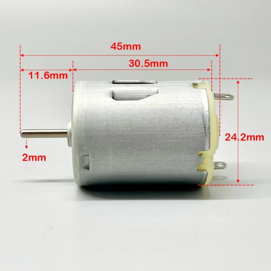 Jual DINAMO MOTOR DC 3V - 12V UNIVERSAL RS280 RS 280 AS 10mm | Shopee ...