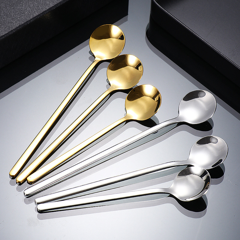 Jual Alat Makan Sujeo Korean Spoon sendok teh Stainless steel mewah ala ...