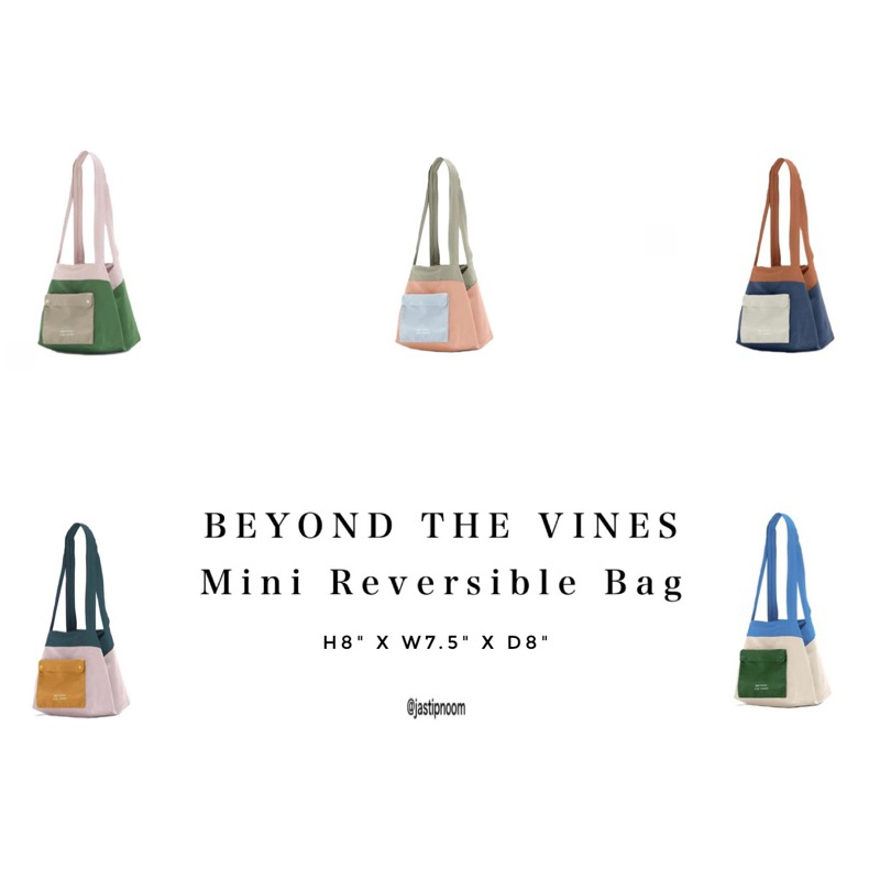 Jual BEYOND THE VINES BTV Mini Reversible Bag | Shopee Indonesia