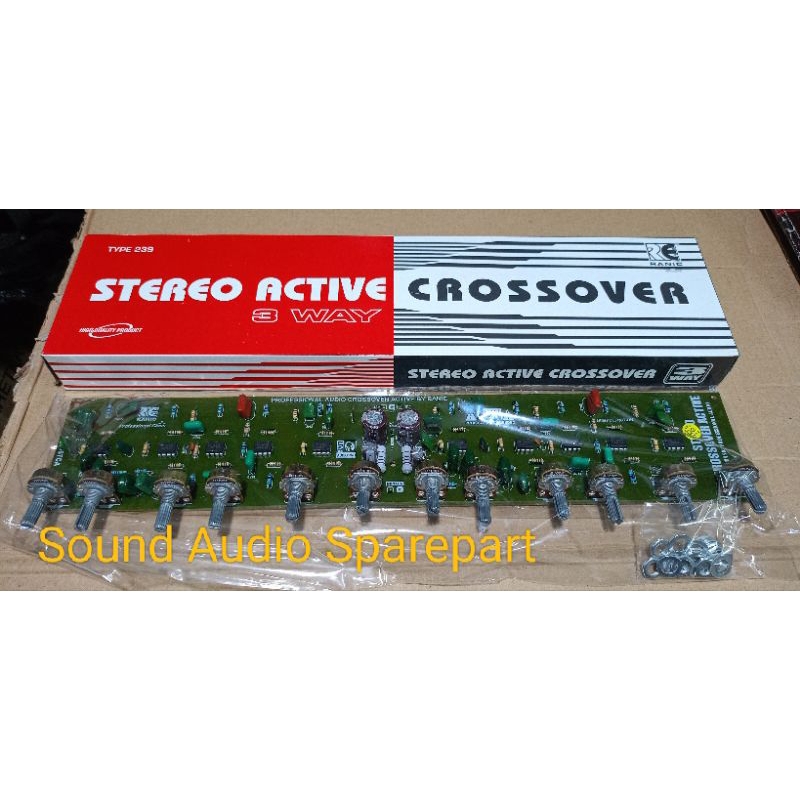 Jual Kit Crossover Aktif 3 Way Stereo | Shopee Indonesia