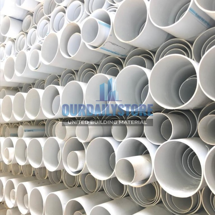 Jual Pipa PVC Air Bersih 3 Inch TURBO AW Panjang 3.9 Meter Full 1 Batang PENGIRIMAN JABODETABEK ...