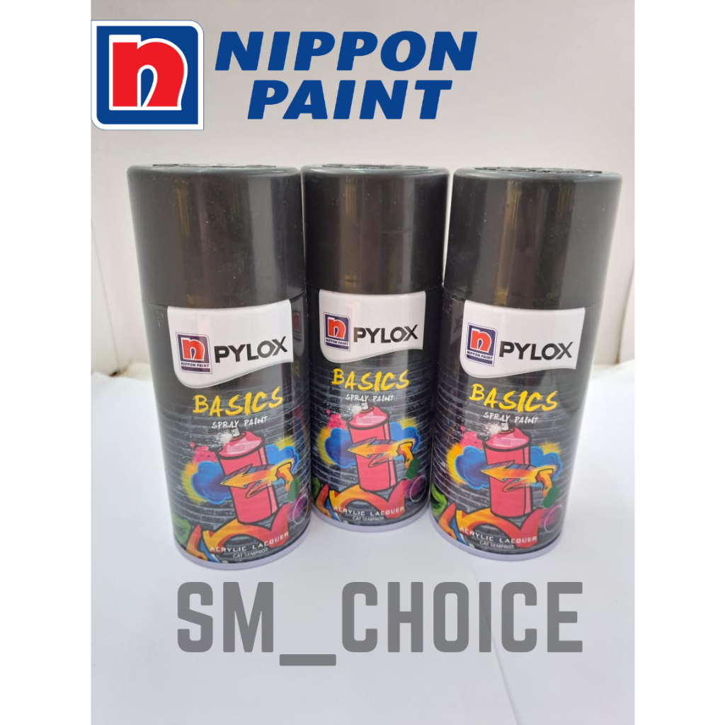 Jual PYLOX CAT SEMPROT PYLOX AEROSOL PYLOX BASICS BY 300CC BY NIPPON PAINT | Shopee Indonesia