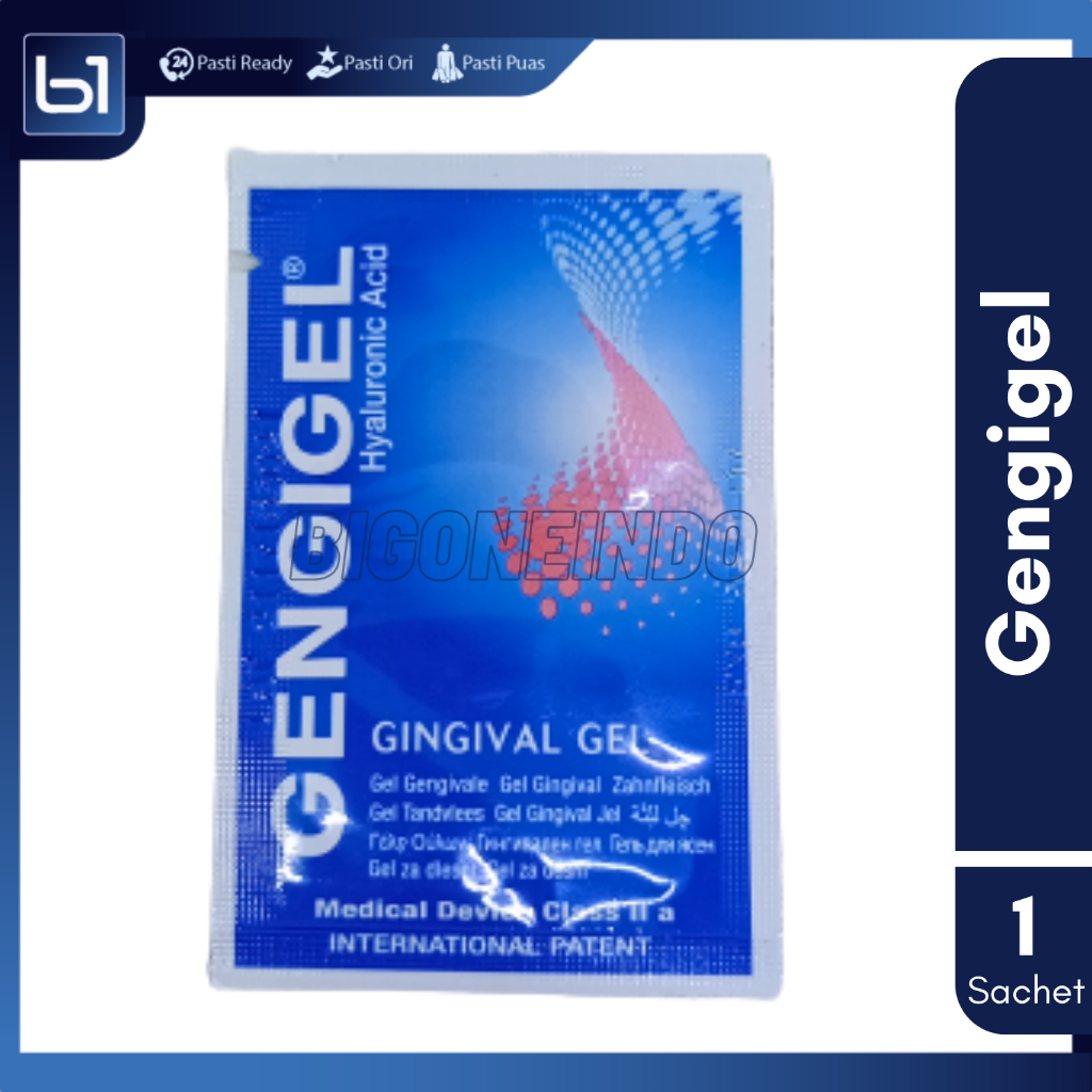 Jual Gengigel Sachet 1 Ml, Gingival Gel Saset Obat Radang Gusi Dan ...