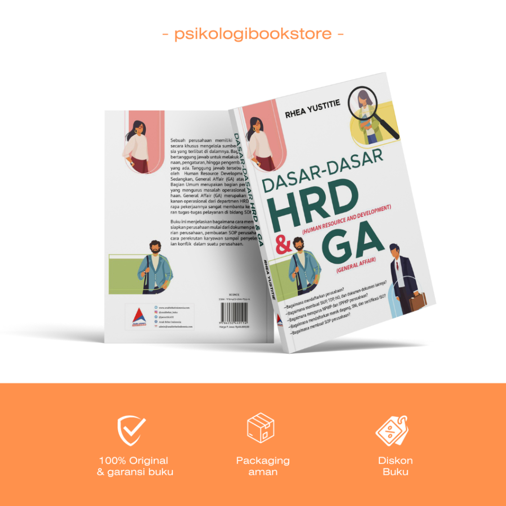 Jual Buku Bisnis Dasar-Dasar HRD & GA | Shopee Indonesia