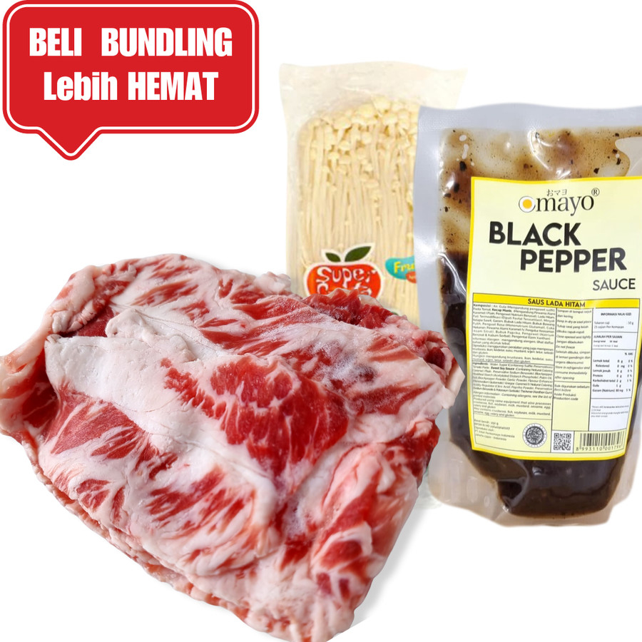 Jual Australian Chuck Crest Grainfed Sliced Beef 250gr | Shopee Indonesia