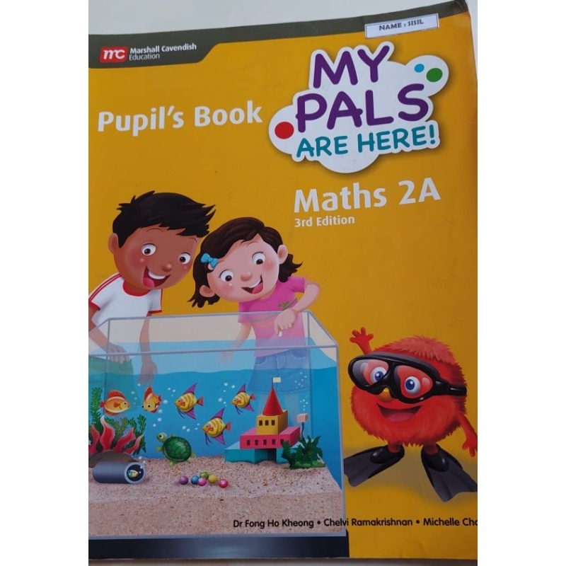 Jual My Pals are here pupils,workbook math,english 1A,1B,2A,2B(Marshall ...