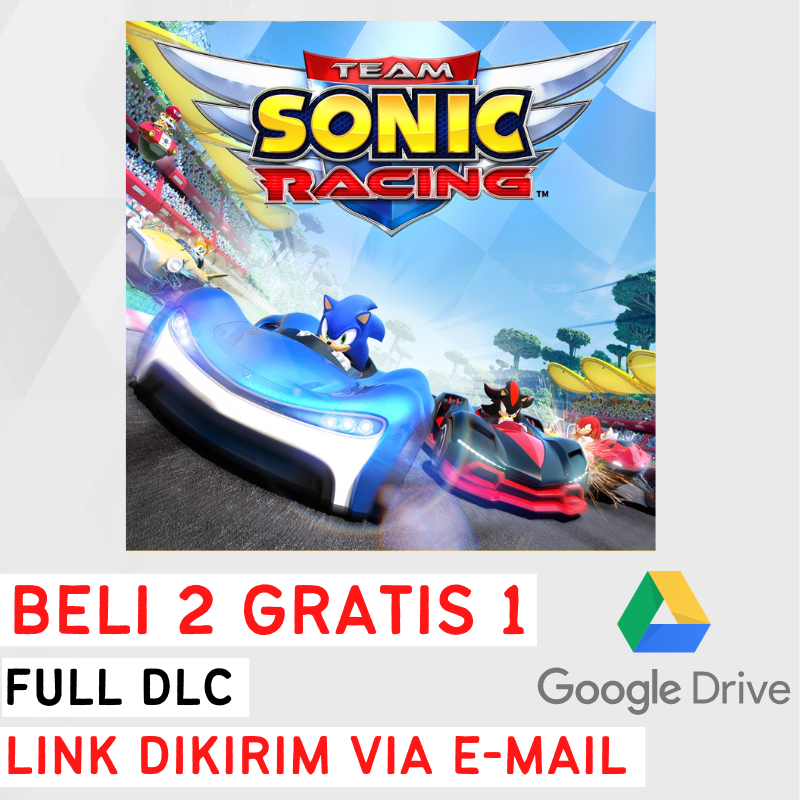 Jual TEAM SONIC RACING - GAME PC - GAME LAPTOP - LINK DOWNLOAD | Shopee ...
