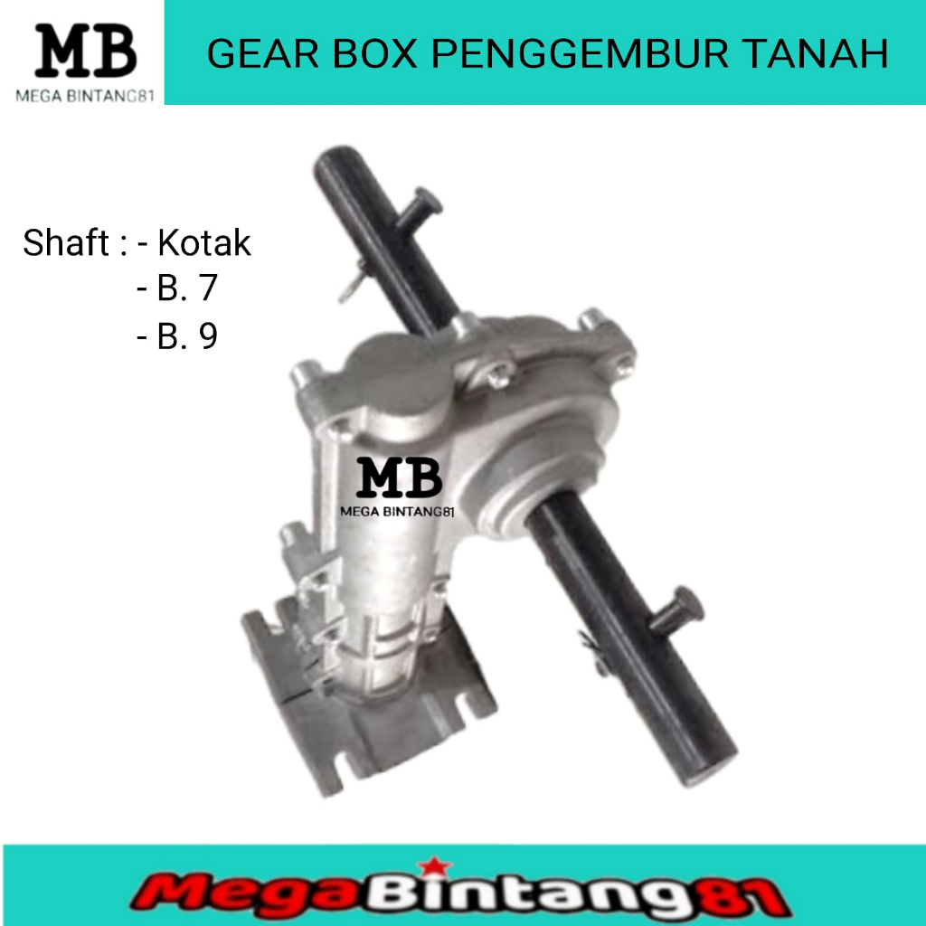 Jual gear box penggembur tanah mini tiller gear box alat penyiang gulma ...