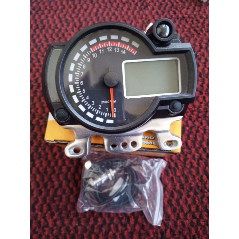 Jual Speedometer spido koso rx2n set dudukan pangkon spido digital koso ...
