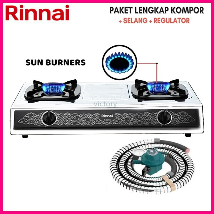 Jual Kompor Gas Rinnai 2 Tungku RI 202S RI 302S RI 522S RI 522C RI 522E | Shopee Indonesia