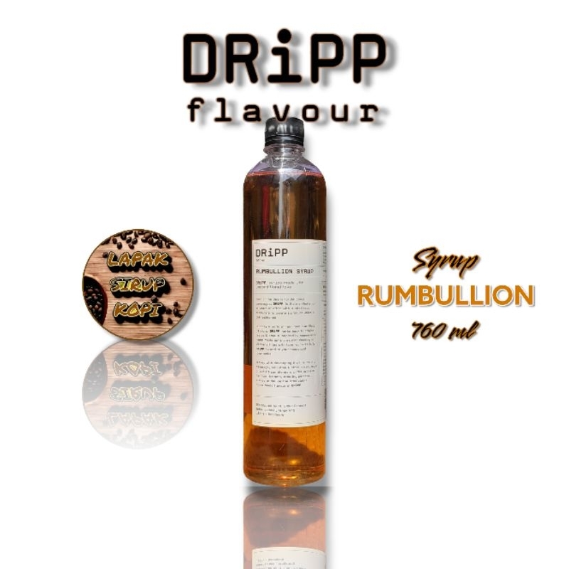 Jual Dripp - Rumbullion syrup 760ml - sirup minuman rasa rum | Shopee ...