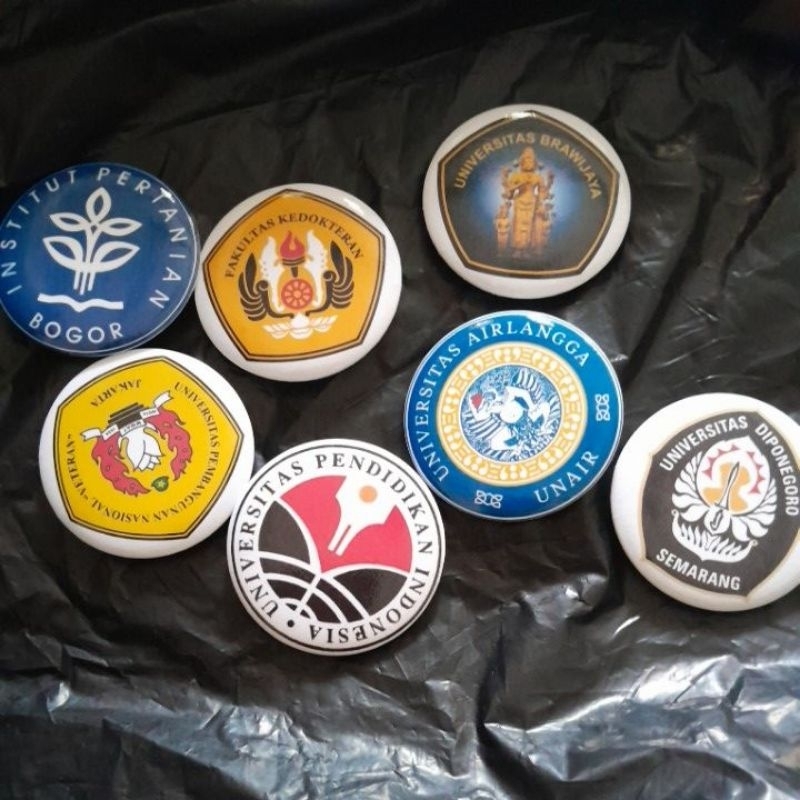 Jual Pin/Bross Logo Universitas Kampus UI, UGM, ITB, ITS, FEUI ...