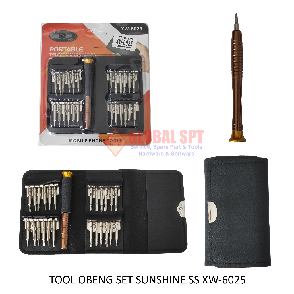 Jual TOOL OBENG SET SUNSHINE SS XW-6025 / TOOLS | Shopee Indonesia