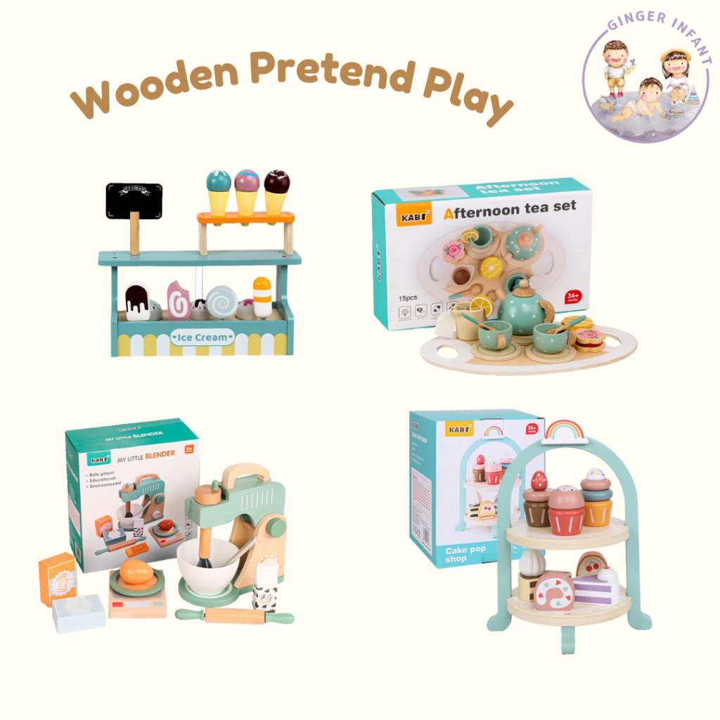 Jual kabi cupcake shop cupcake stand mainan kue anak gingerinfant ...