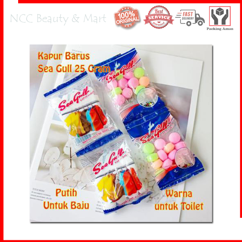 Jual * NCC * Seagull Kapur Barus Penghilang Bau Kamper Lemari Kamar ...