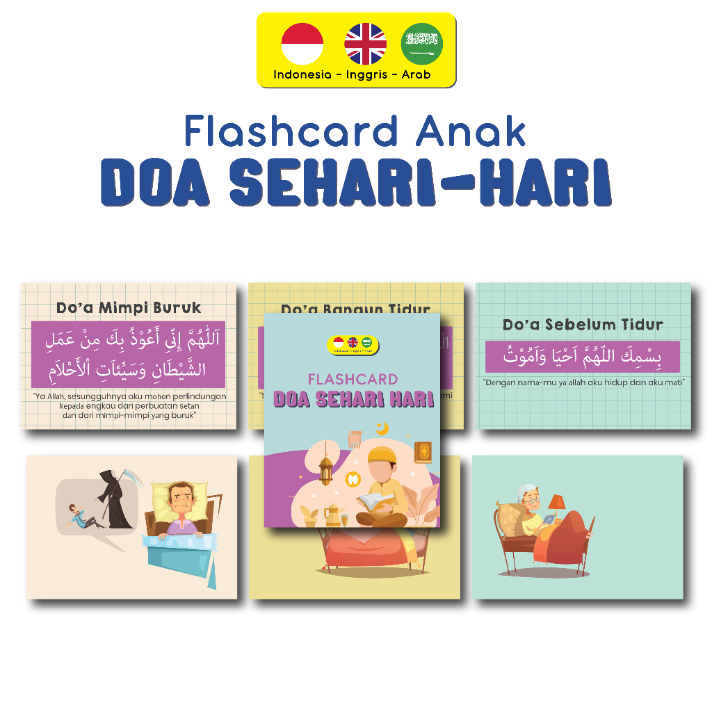 Jual TOKOJUJUR Flash Card Bayi Balita PAUD TK SD Mainan Kartu Edukasi ...