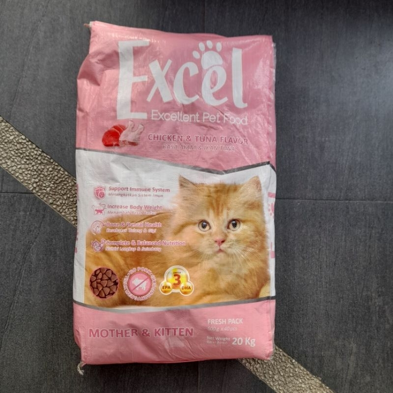 Jual Excel Mothe&Baby Chicken Tuna Pink @500g | Shopee Indonesia