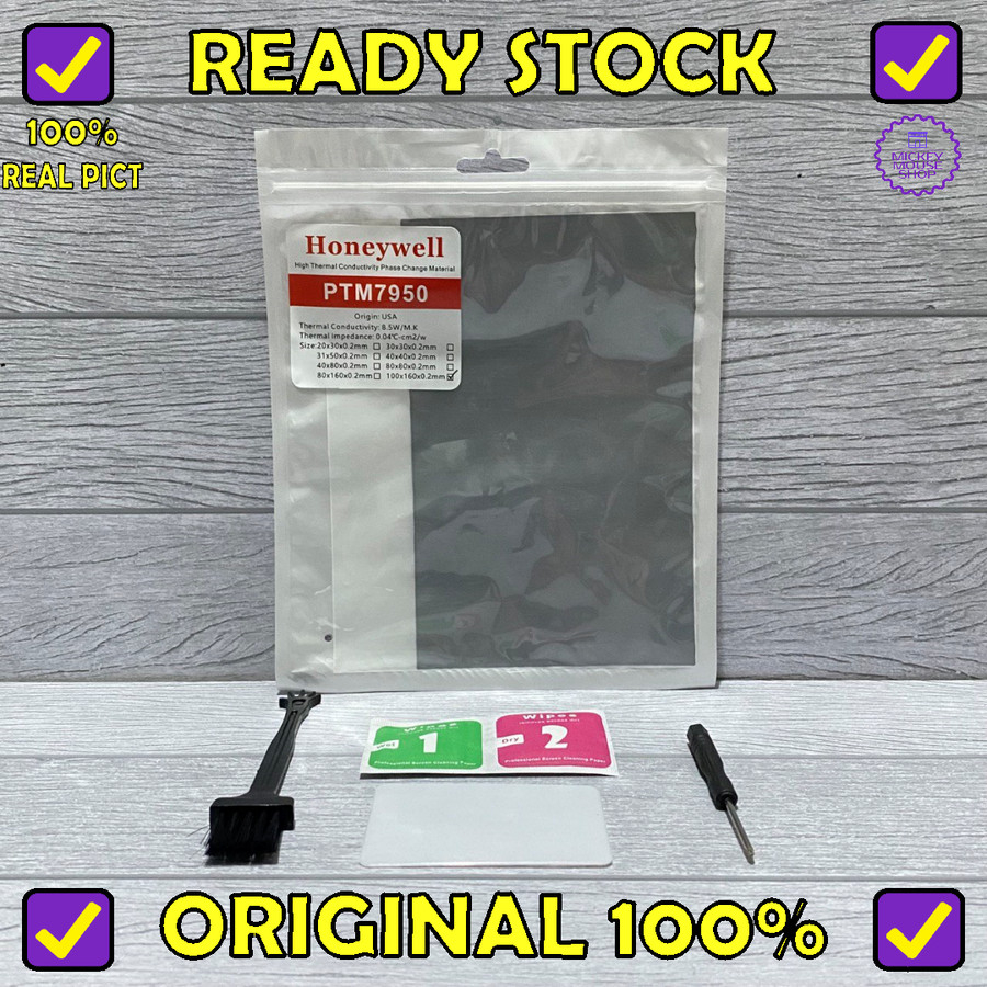 Jual Thermal Pad Paste Phase Change Honeywell PTM7950 8.5W/m.K GPU CPU ...