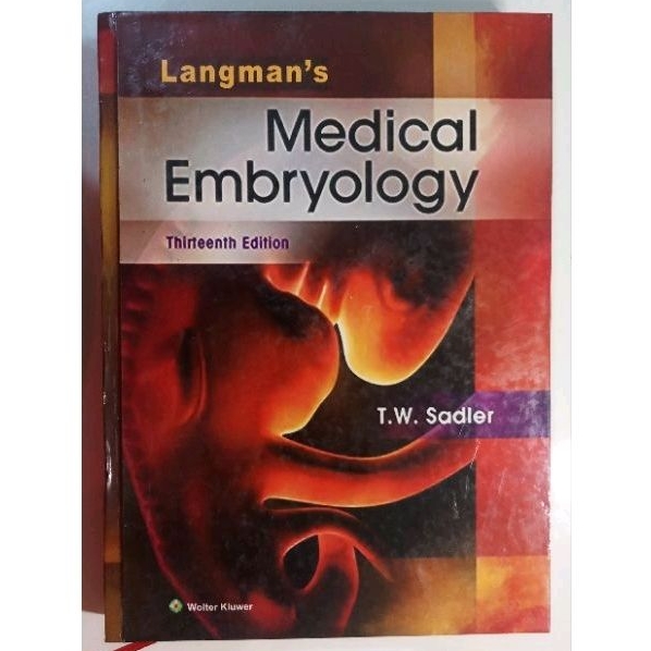 Jual Langman's Medical Embryology 13th Edition (Buku Embriologi ...