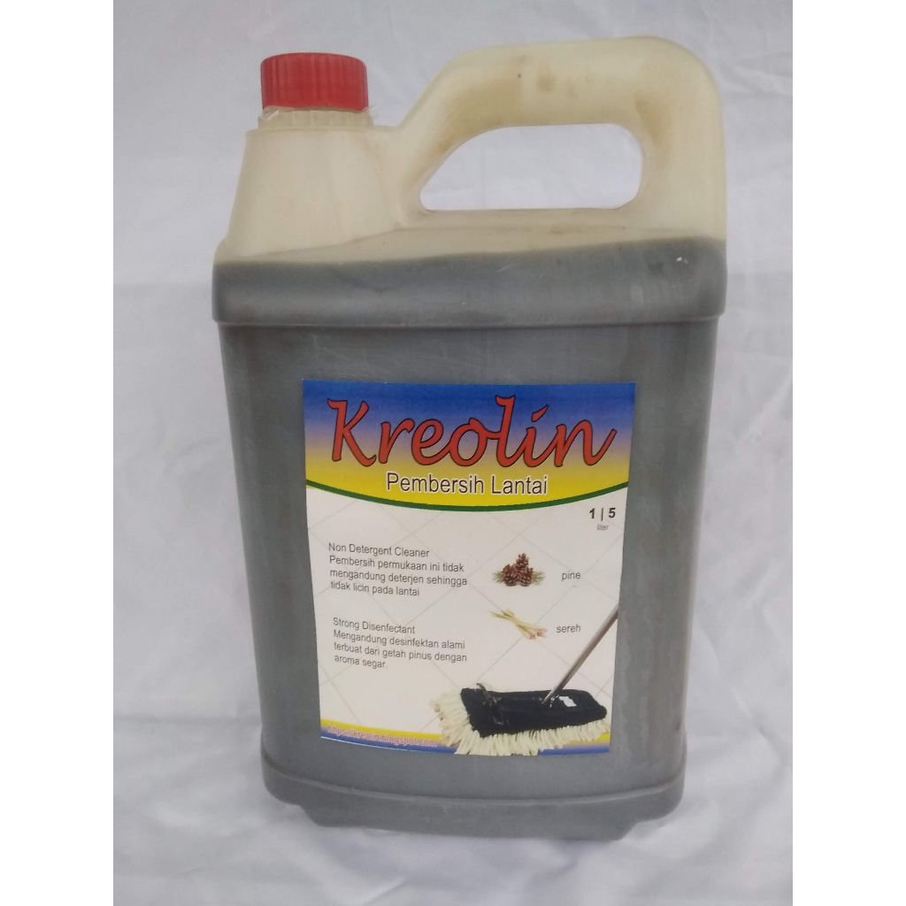 Jual Kreolin 5 L Pembersih Kamar Mandi Lantai Kandang | Shopee Indonesia