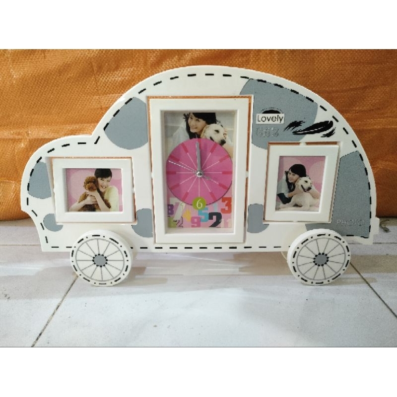 Jual Jam Meja Frame/Jam Fancy 7236 | Shopee Indonesia