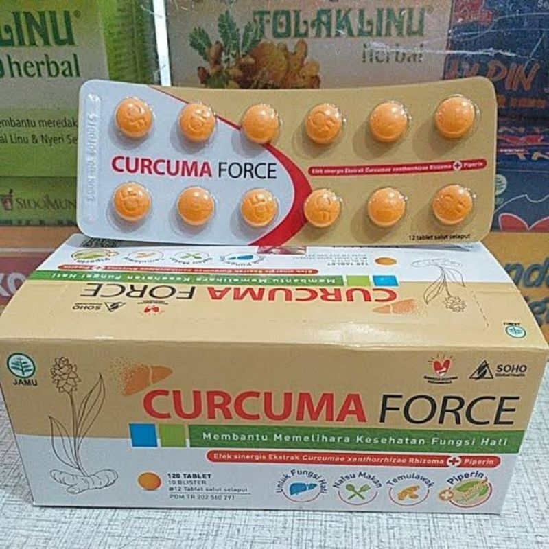 Jual CURCUMA force box isi 120 kapsul | Shopee Indonesia