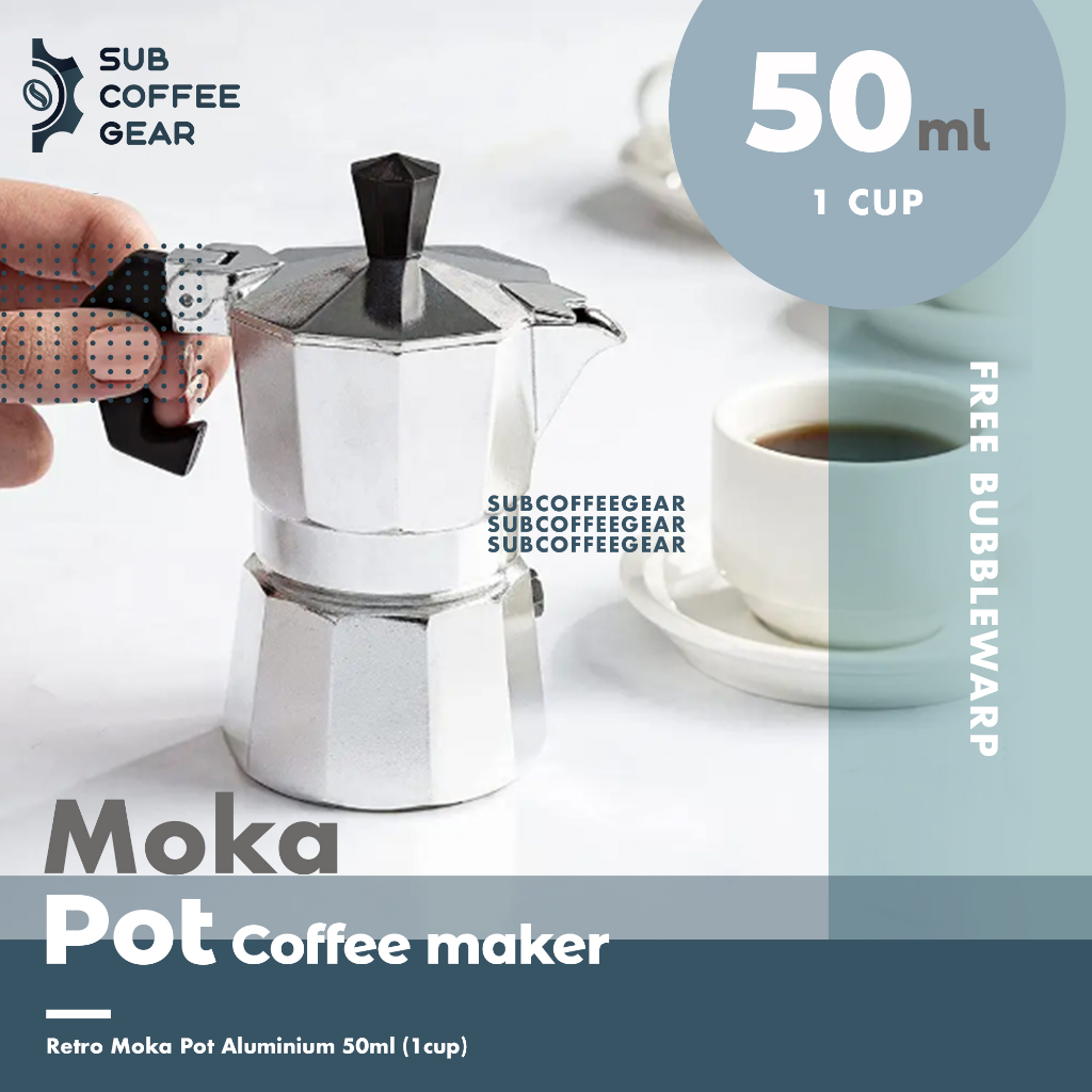 Jual MOKA POT COFFEE MAKER MOKAPOT ALAT PEMBUAT KOPI MESIN KOPI ALAT ...