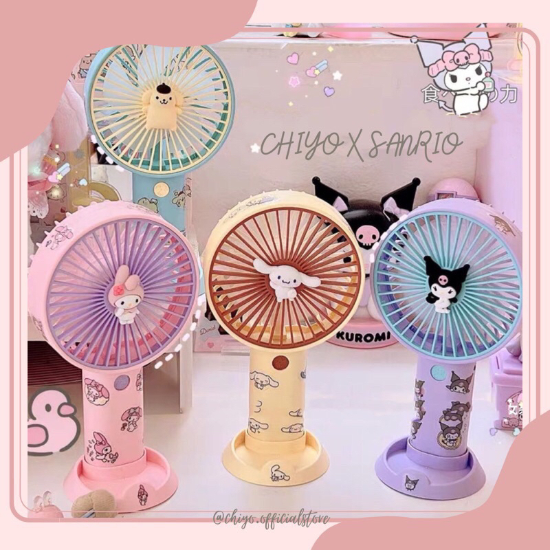 Jual [CHIYO X SANRIO] SR787 | KIPAS ANGIN ELEKTRIK / HAND FAN SANRIO 2 ...