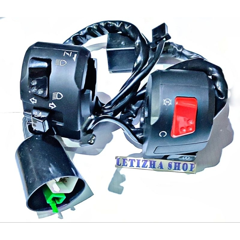 Jual SAKLAR KANAN KIRI KLX 150 D-TRACKER HOLDER SET KANAN KIRI KAWASAKI KLX150 D TRACKER 150 ...