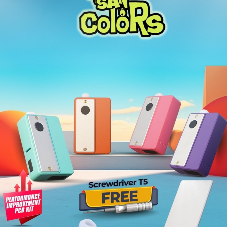 Jual Mod San Aio 80W AIO Boro Kit Device by VaperzCloud x Gerobak Vapor ...