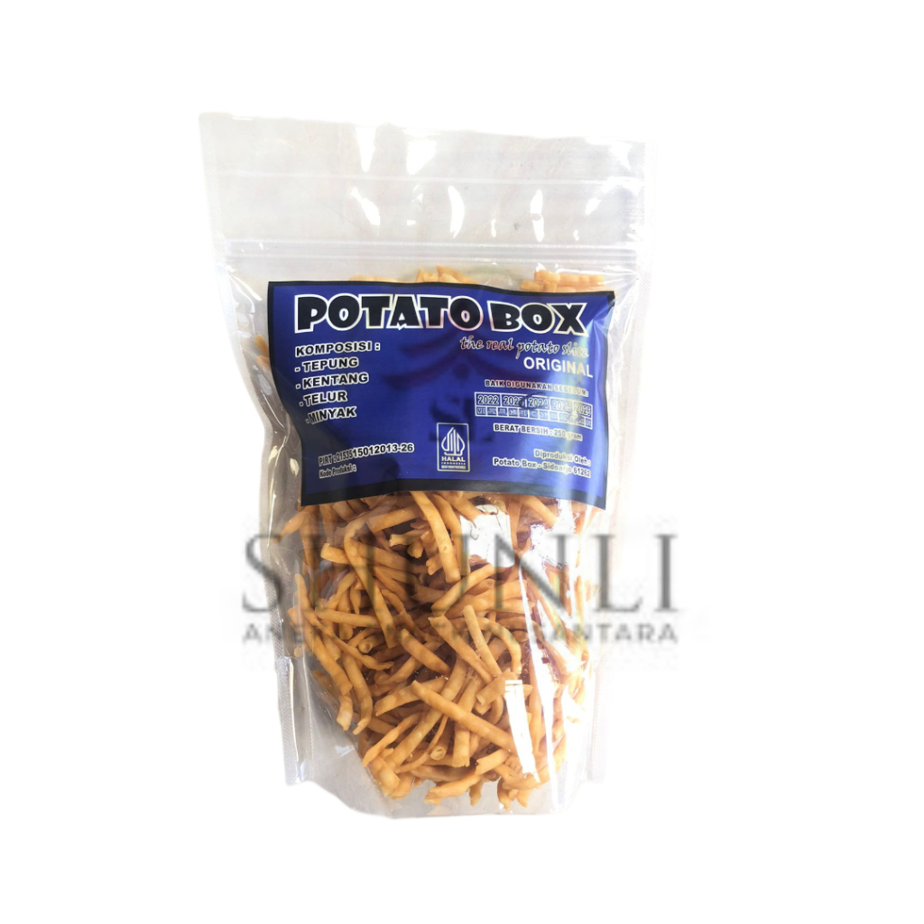 Jual POTATO BOX / SNACK KENTANG / KERIPIK KENTANG/ CAMILAN - Pedas ...