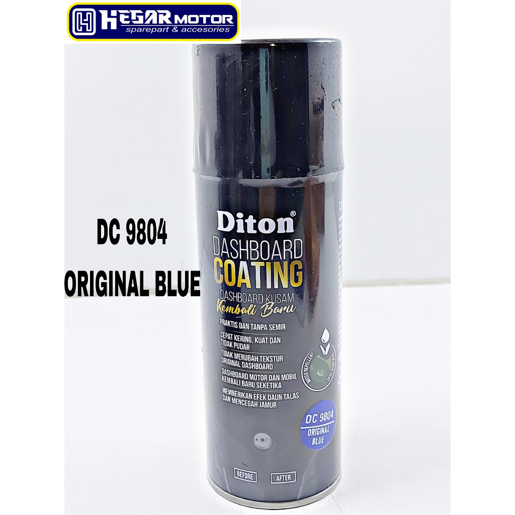 Jual DITON PREMIUM DASHBOARD COATING DC 9804 ORIGINAL BLUE 400ml | Shopee Indonesia