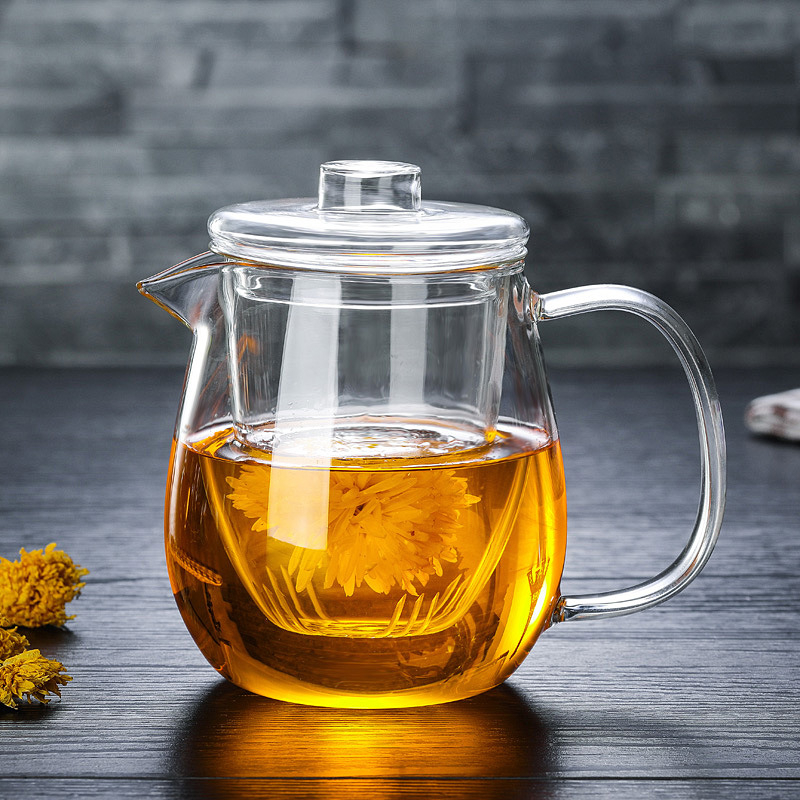 Jual Teko Kaca Estetik Tahan Panas Api Pitcher Glass Teapot Japanese ...