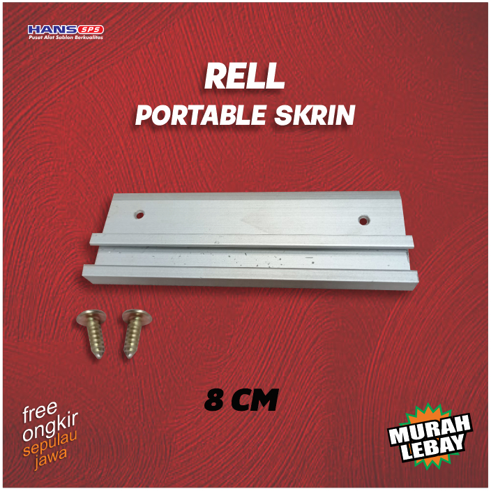 Jual RELL PORTABLE 8 CM MEJA SABLON THAILAND RELL SKRIN | Shopee Indonesia