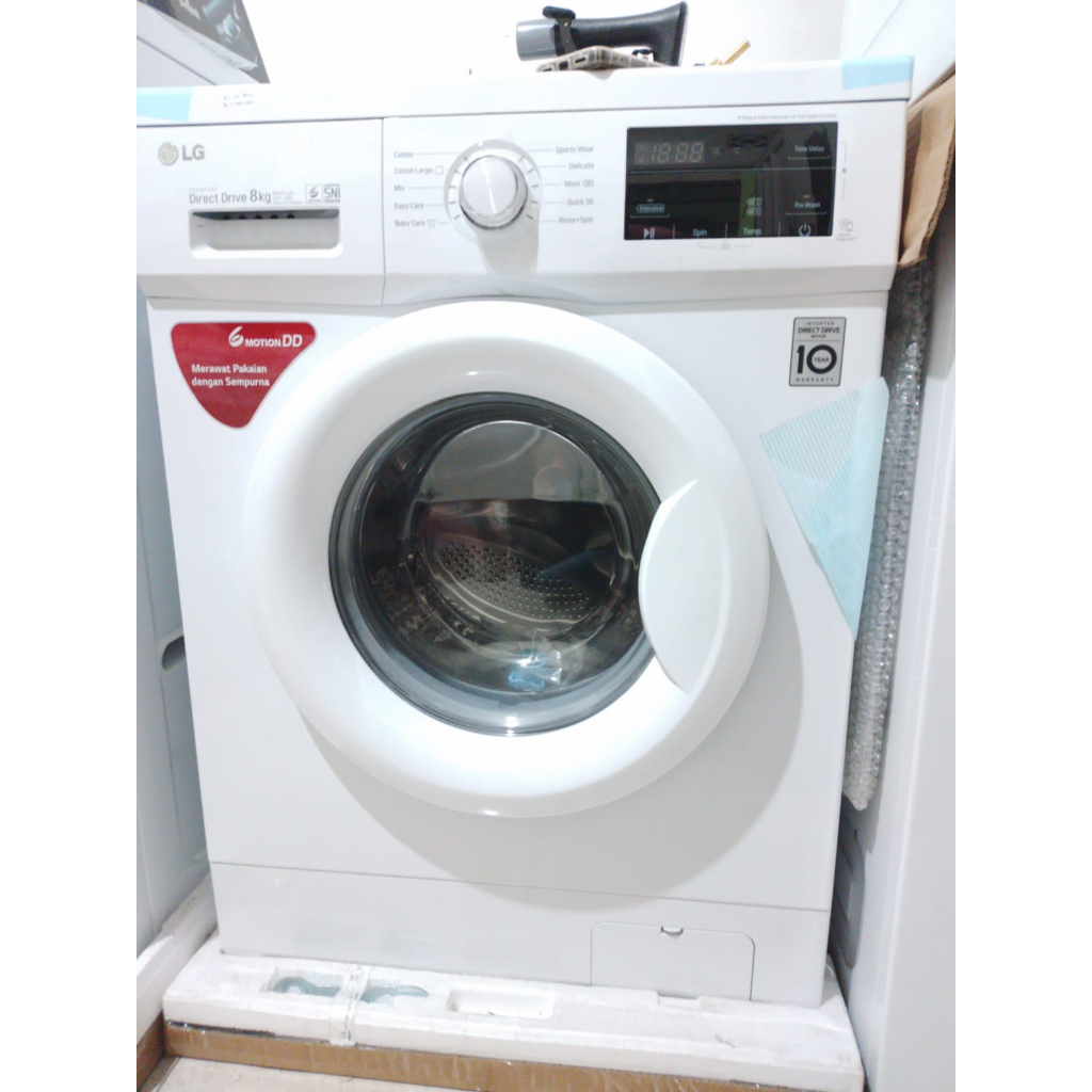 Jual Mesin Cuci Laundry - Washer LG 8 Kg - Front Loading - Pintu Depan | Shopee Indonesia