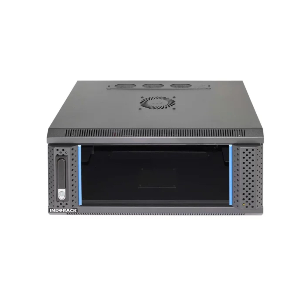 Jual Wallmount Rack Single Door Rak Server 4U Depth 450mm | Shopee ...