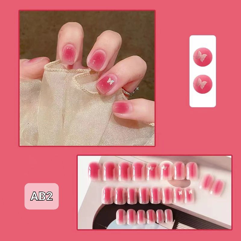 Jual KUKU PALSU 24Pcs (SET KUKU PALSU) / Kuku Palsu Tahan Air Kuku ...